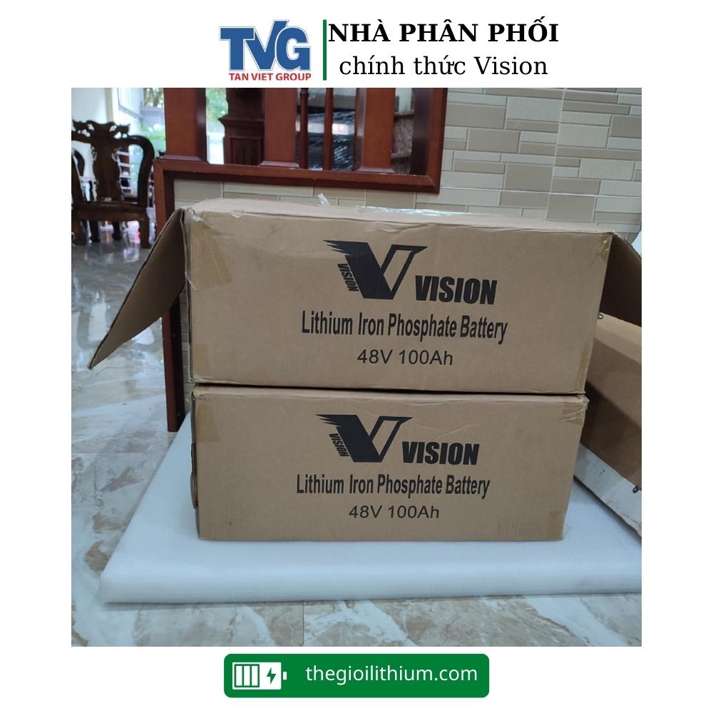 Pin Lithium viễn thông Vision 48V, 50Ah V-LFP4850